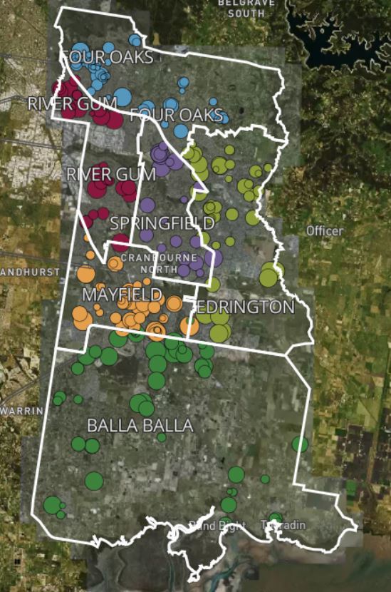 2019/20 Capital Works Program – Project Map | Council's 2019-20 Adopted ...
